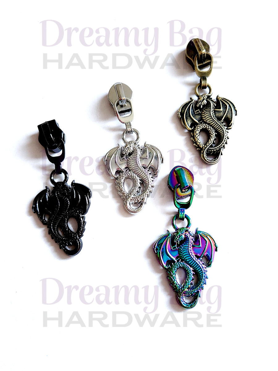 #5 Zipper Pull Dragon – Dreamy Bag Hardware Pty Ltd