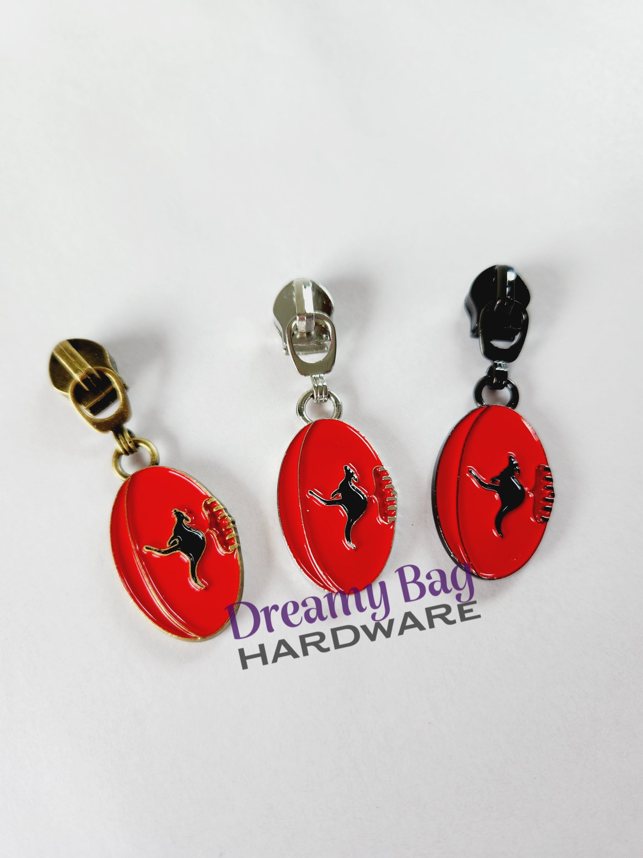 #5 Zipper Pull Footy Ball – Dreamy Bag Hardware