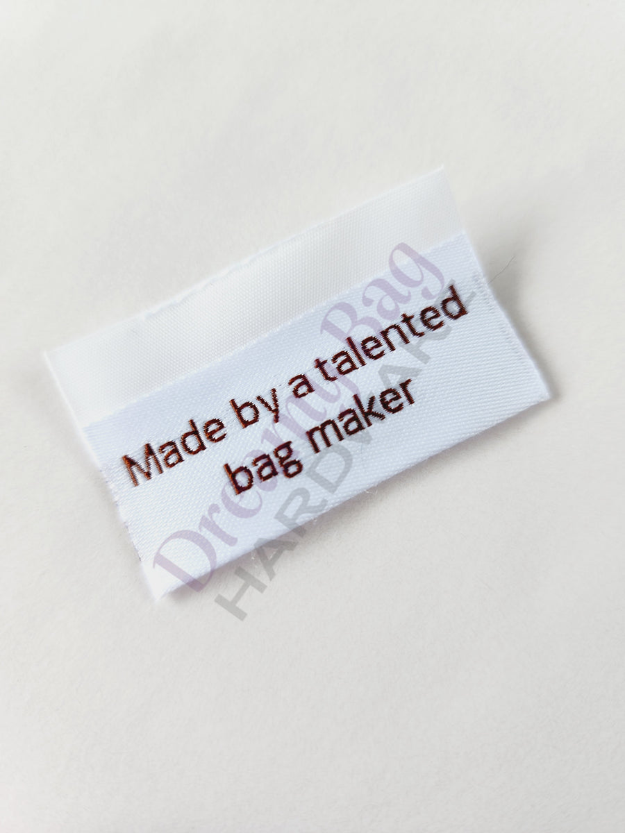 Woven Sew in Labels 10 pack – Dreamy Bag Hardware Pty Ltd