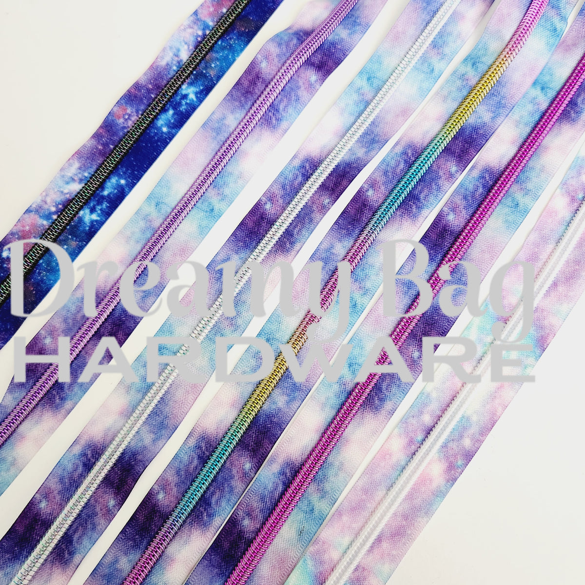 #5 Zipper Tape Galaxy Tapes with nylon teeth – Dreamy Bag Hardware Pty Ltd