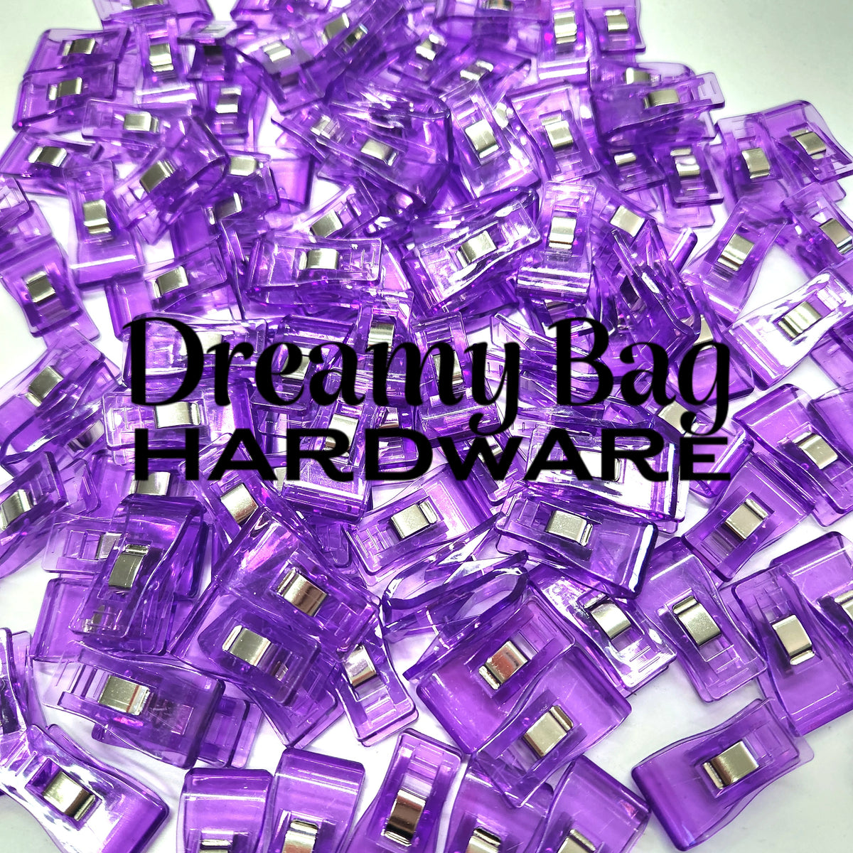 Dreamy Craft Clips 15pk Purple – Dreamy Bag Hardware Pty Ltd