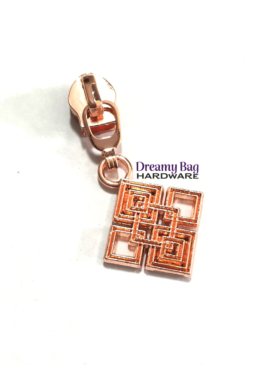 #5 Zipper Pull Square – Dreamy Bag Hardware Pty Ltd